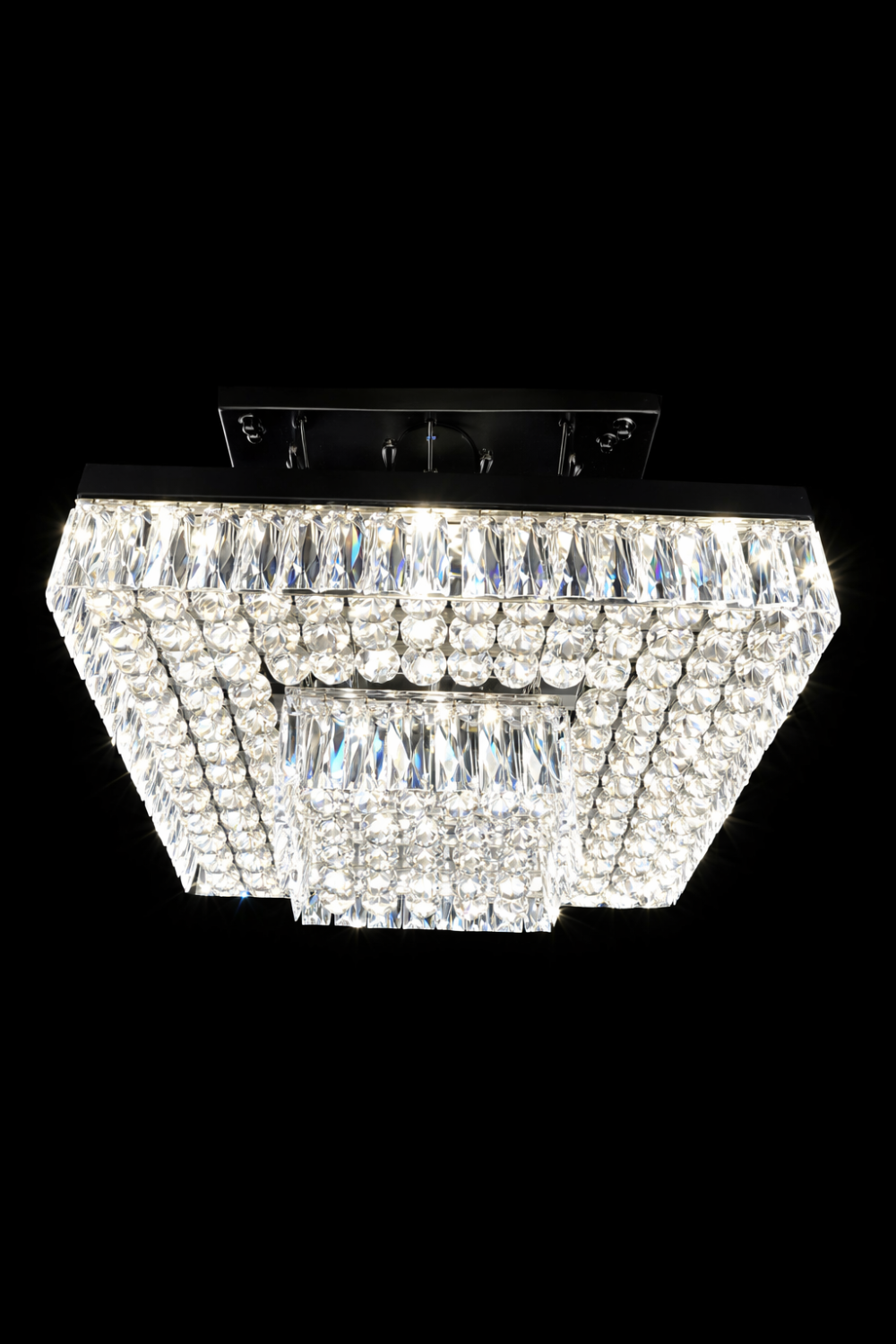 LED Chandelier – Modern Crystal Ceiling Light